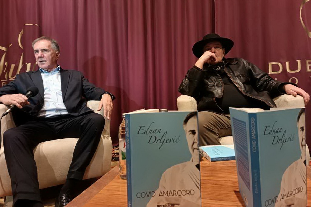Održana zenička promocija autobiografske knjige 'Covid Amarcord' dr ...